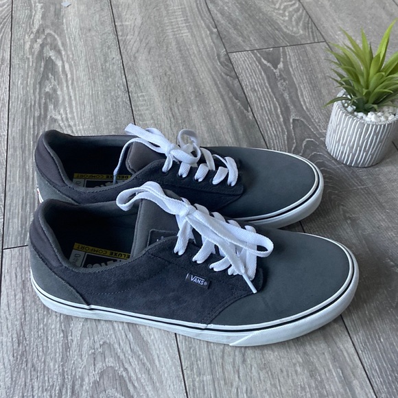 Vans | Shoes | Mens Two Tone Gray Vans | Poshmark